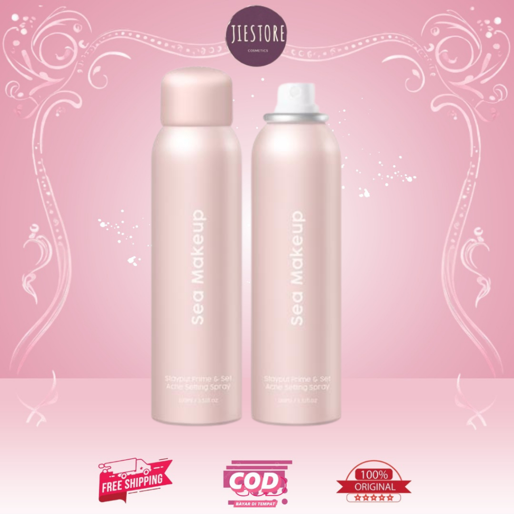 Jual Sea Makeup Stayput Prime & Set Continuous Setting Spray - velvet ...