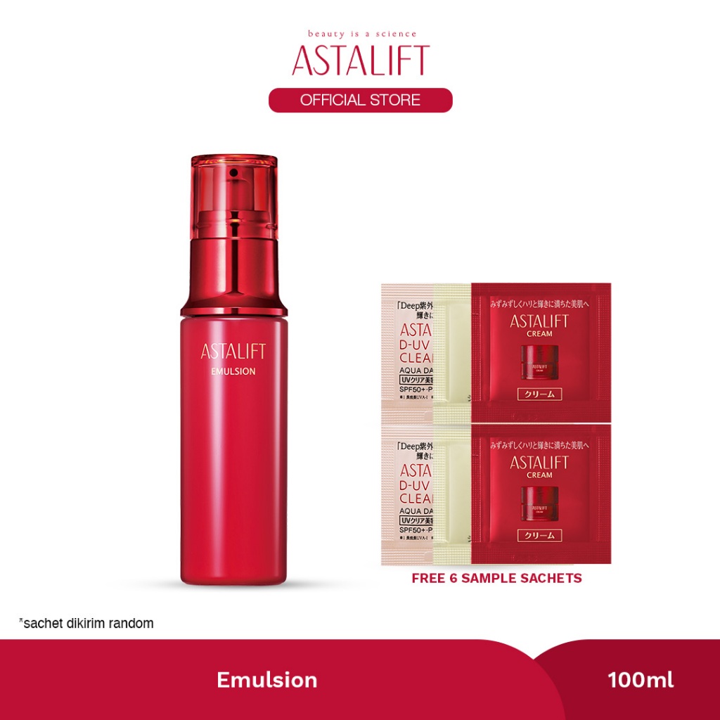 Jual ASTALIFT EMULSION 100 ML - MOISTURIZER - ANTI AGING - SKINCARE - ASTAXANTHIN - DAY CREAM ...