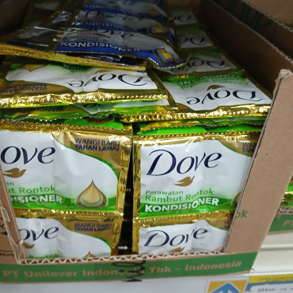 Jual Unilever Dove Kondisioner 1 Dus | 480 Sachet | Shopee Indonesia