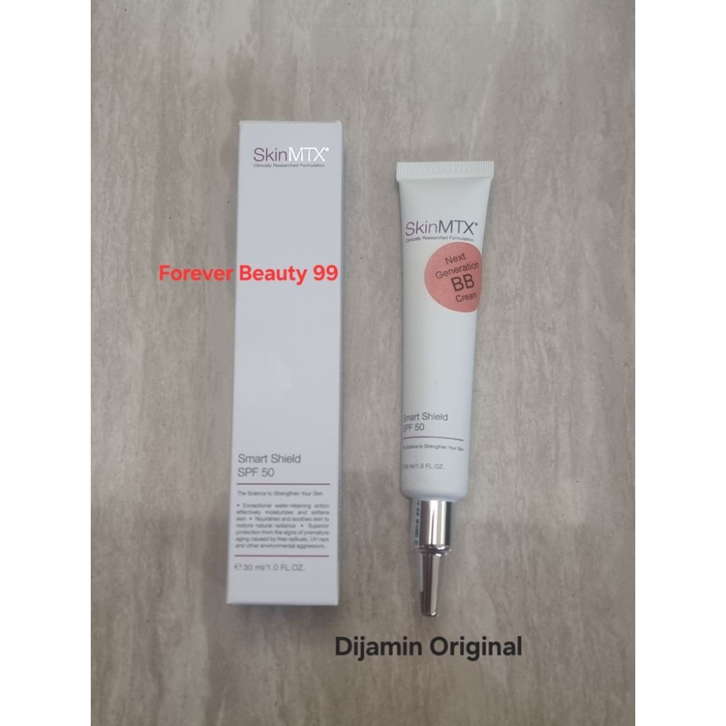 Jual SkinMTX BB cream SPF 50 - bb krim smart shield sun protector skin ...