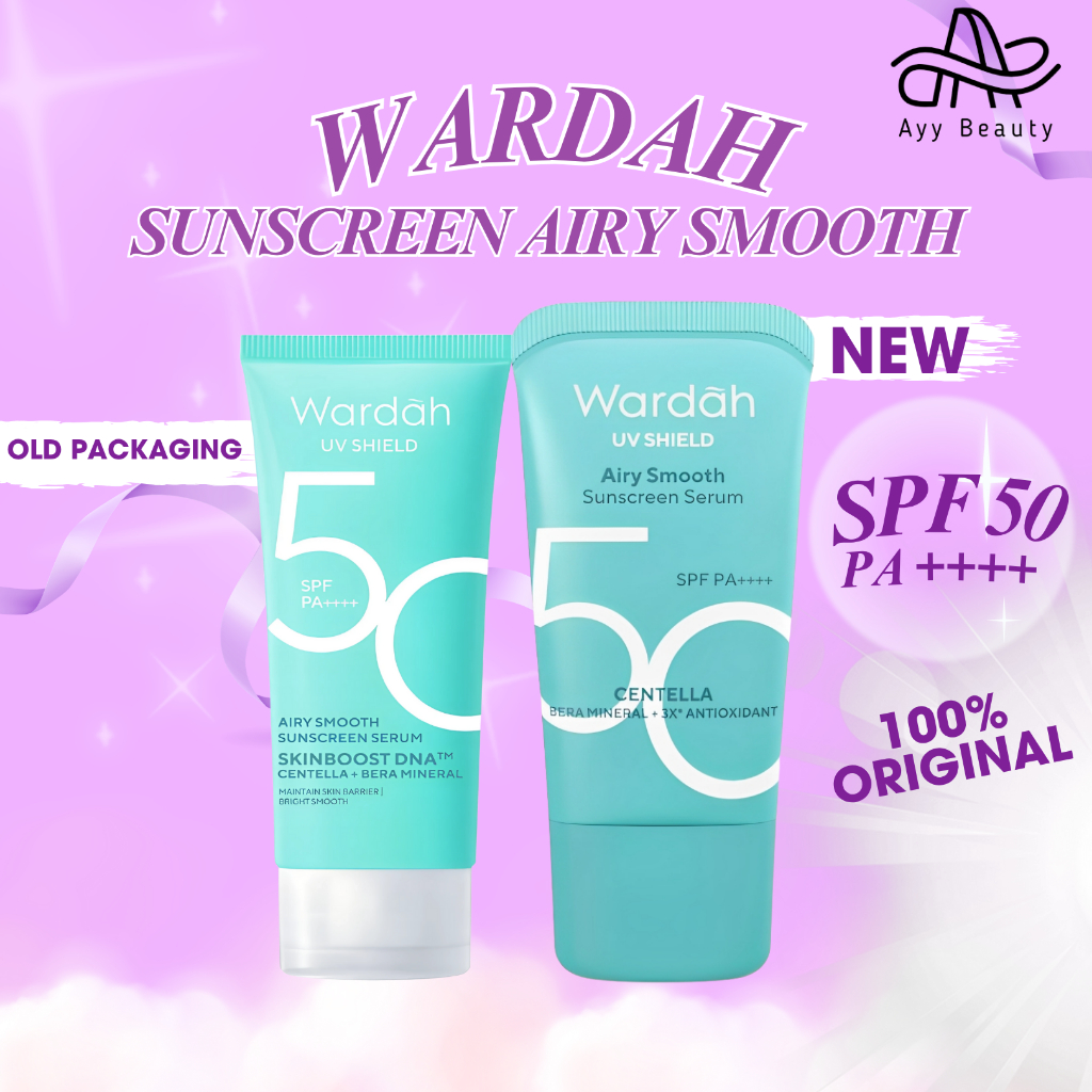 Jual Wardah UV Shield Airy Smooth Sunscreen Serum SPF 50 PA ...