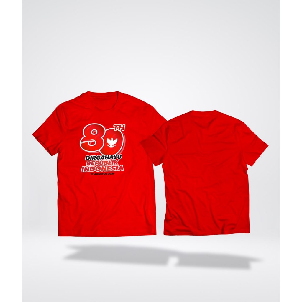 Jual Kaos Baju HUT RI KE 80 TAHUN 80TH HUT REPUBLIK INDONESIA RI PANITIA AGUSTUSAN 17 AGUSTUS ...