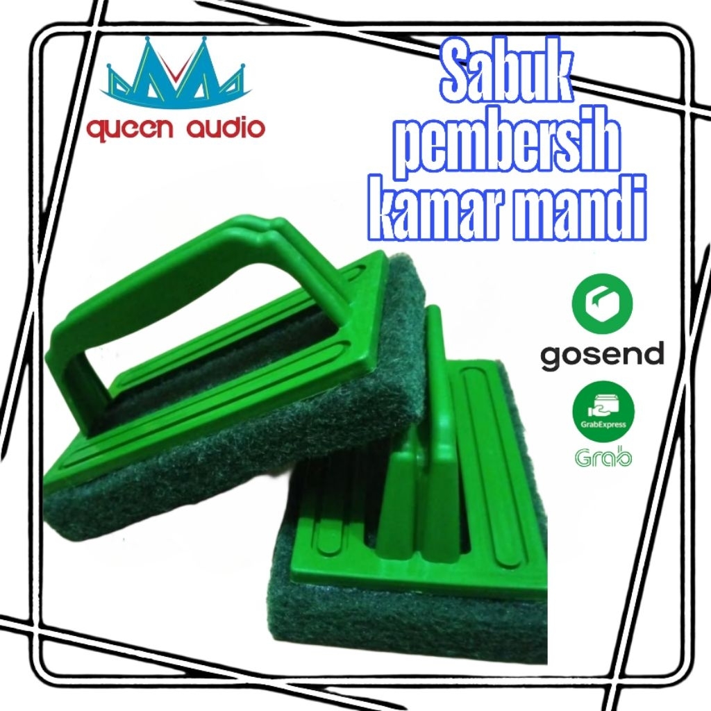 Jual Sikat Cuci Lantai kamar mandi gagang tapas sabut lantai | Shopee ...