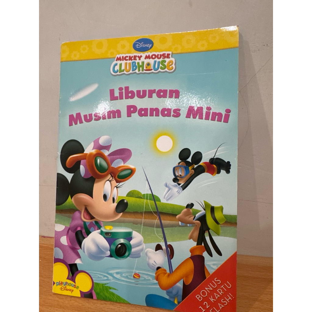 Jual Buku Disney Mickey Mouse& Little Einsteins bonus 12 kartu flash ...