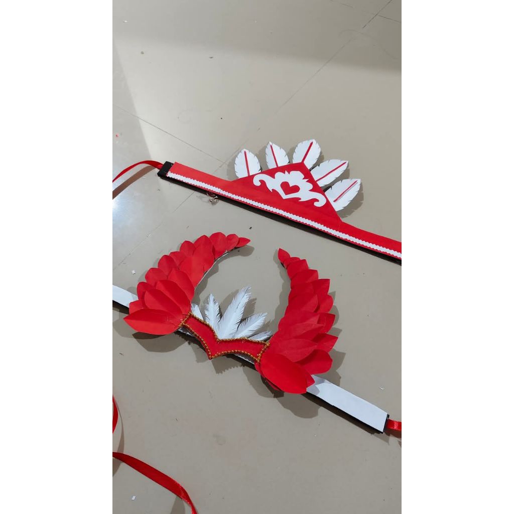 Jual Hiasan kepala 17 Agustus, topi karnaval , topi agustusan, pernak ...
