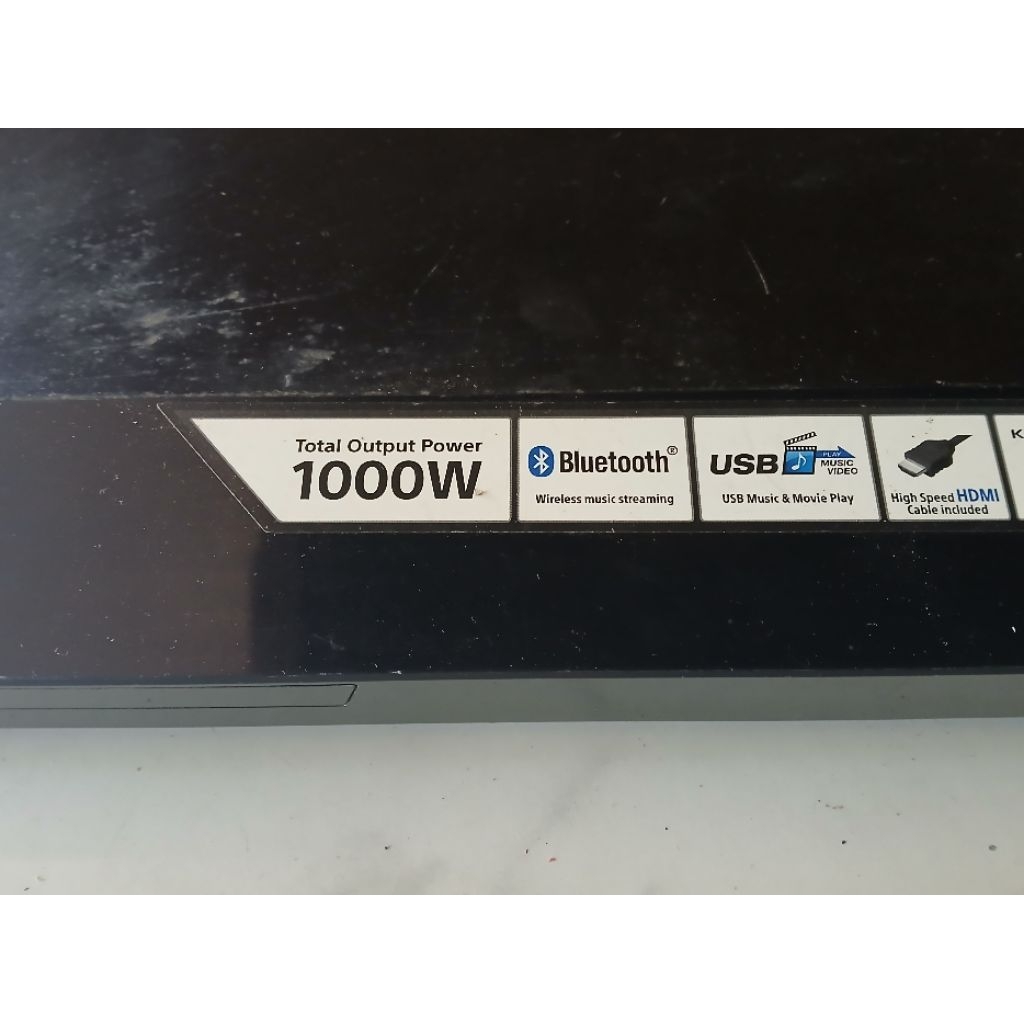 Jual Head Player Home Theater SONY 1000watt rms Bluetooth minus ...