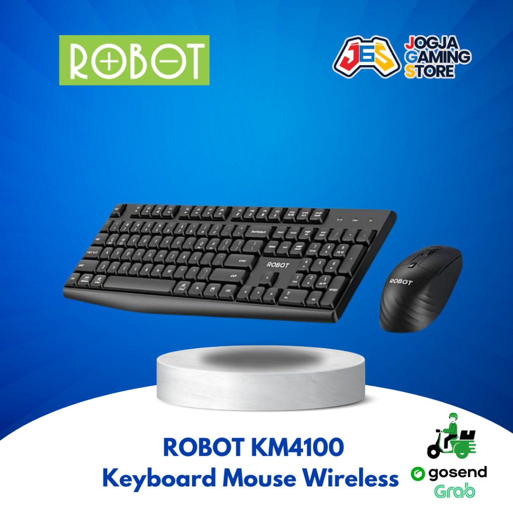 Jual Robot KM4100 Keyboard Mouse Multi Device Wireless 2.4G & Bluetooth ...
