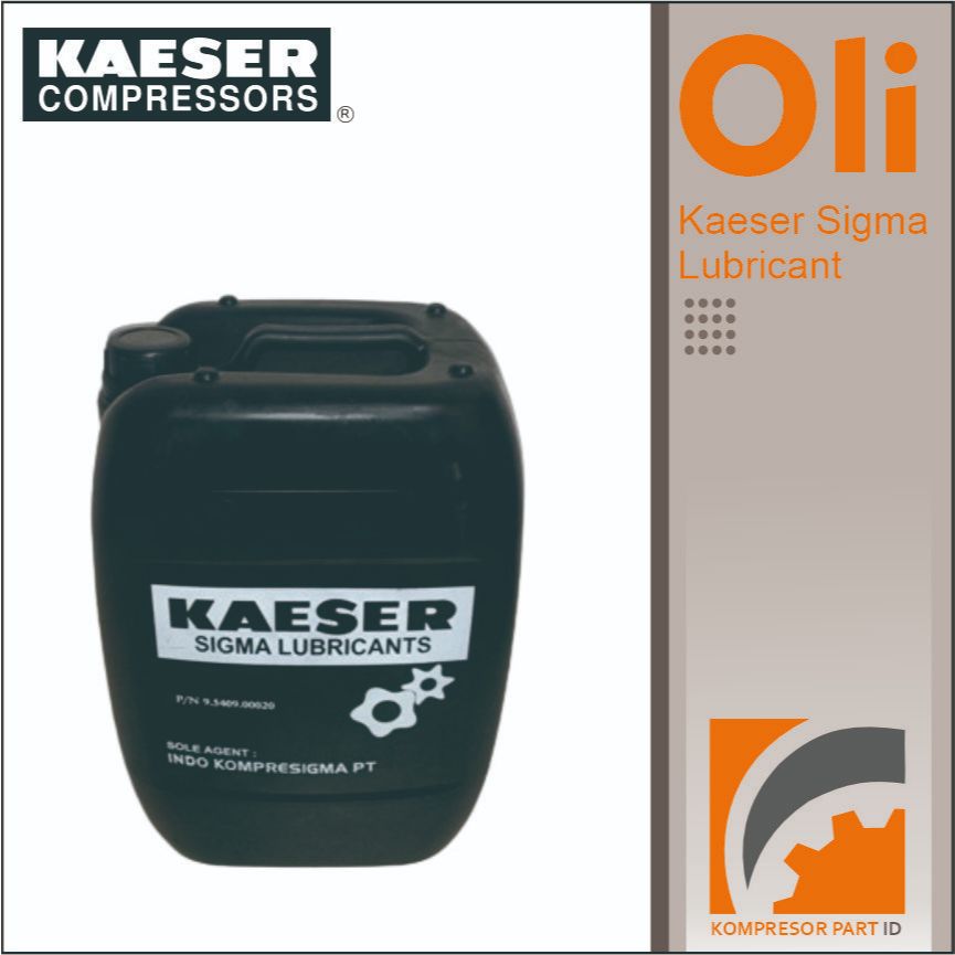 Jual Sigma Lubricant PN 9.5409.00020 Kompresor Kaeser Screw Air ...