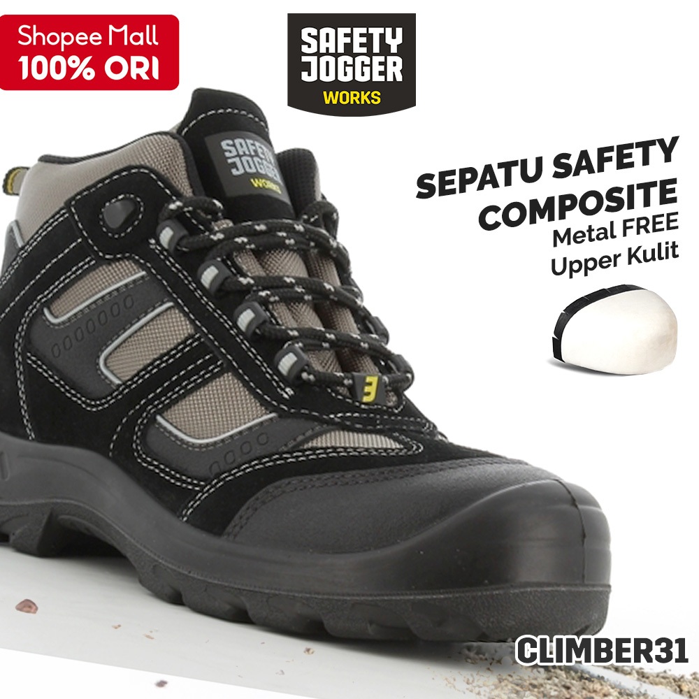 Jual Safety Jogger Works Sepatu Climber31 Proyek Pria dengan Pelindung ...