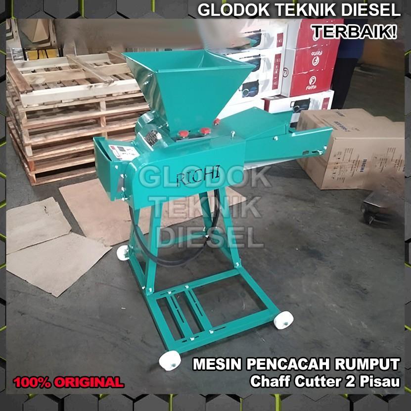 Jual Mesin Pencacah Rumput Daun Ranting Kompos Pakan Ternak Original ...