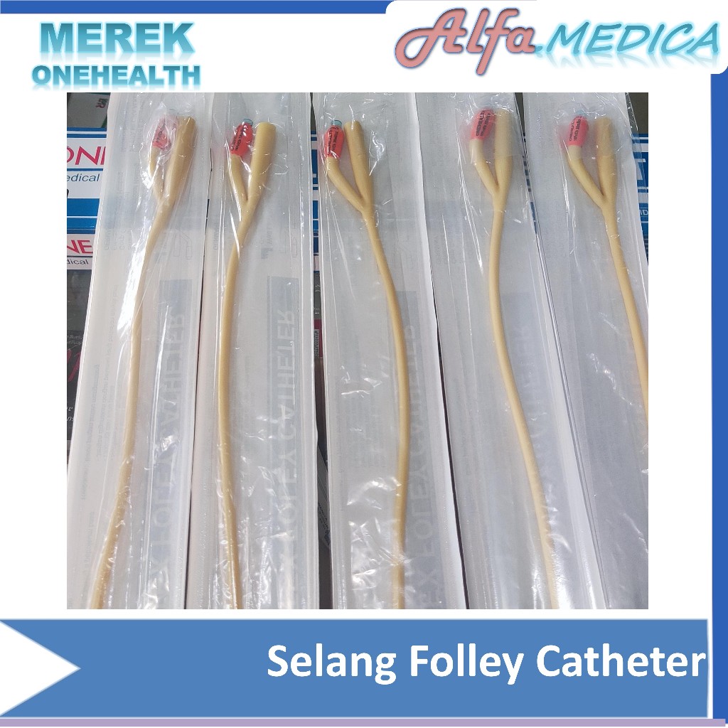 Jual Foley Catheter GEA Latex 2 Way / Selang Urine GEA SATUAN / folley ...
