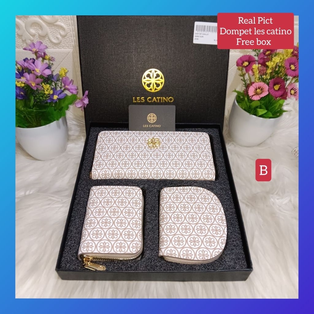 Jual Dompet 3 in 1 Les Catino (COD) | Shopee Indonesia