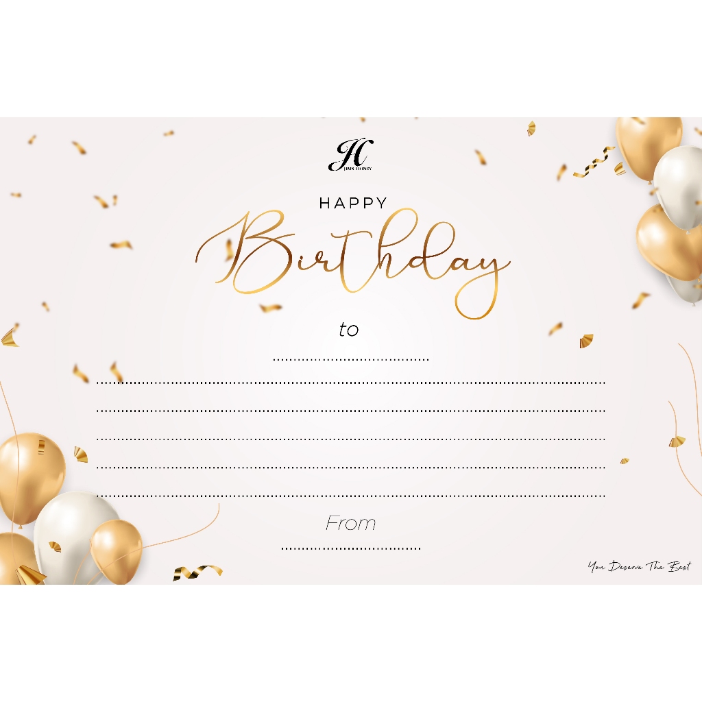 Jual Kartu Ucapan Hadiah / Gift Custom Tulisan | Shopee Indonesia