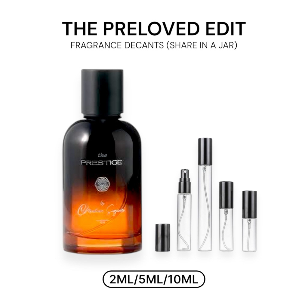 Jual Decant HMNS The Prestige Eau de Parfum HMNS x Christian Sugiono ...