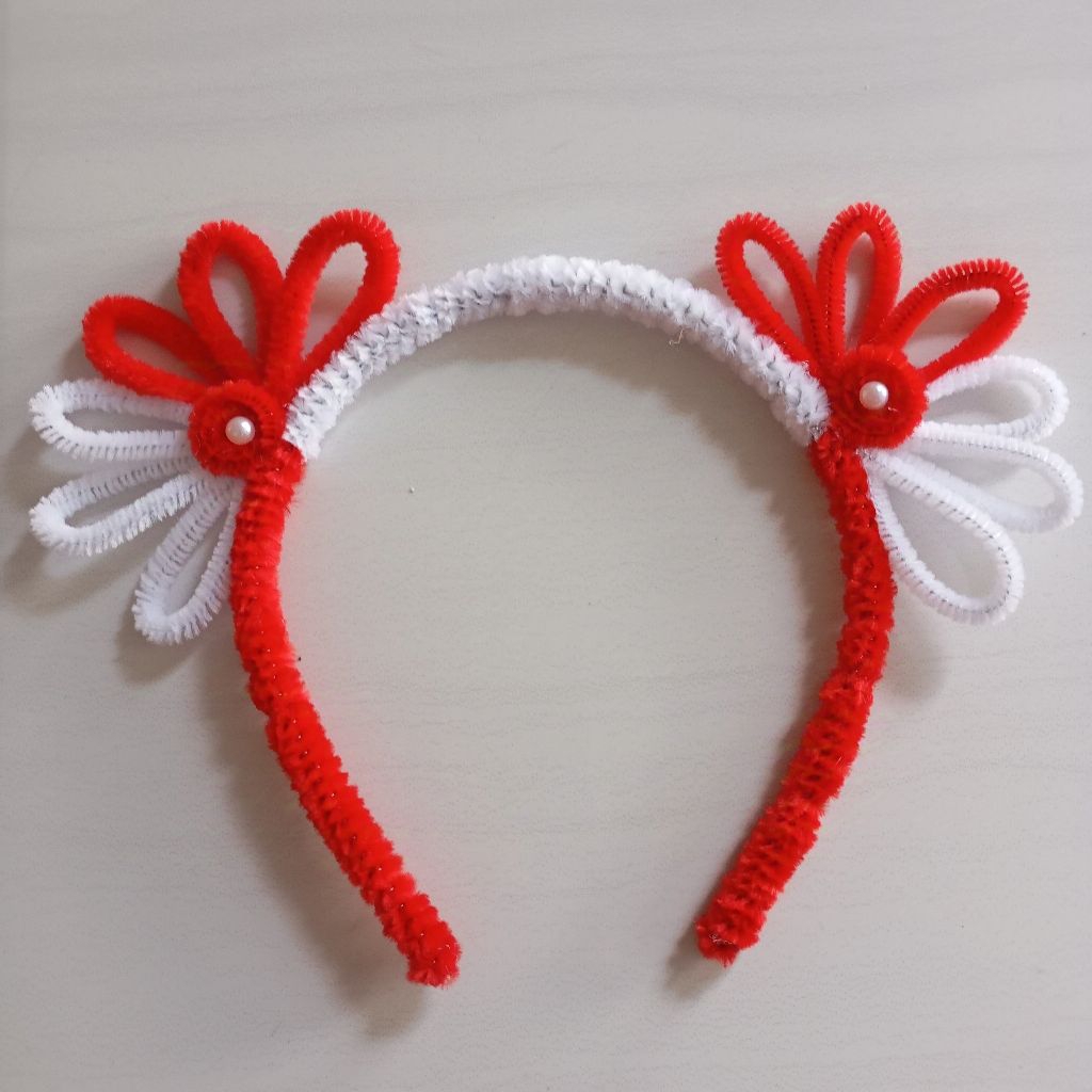 Jual bando agustusan/kemerdekaan merah putih dari kawat bulu mercy pipe ...