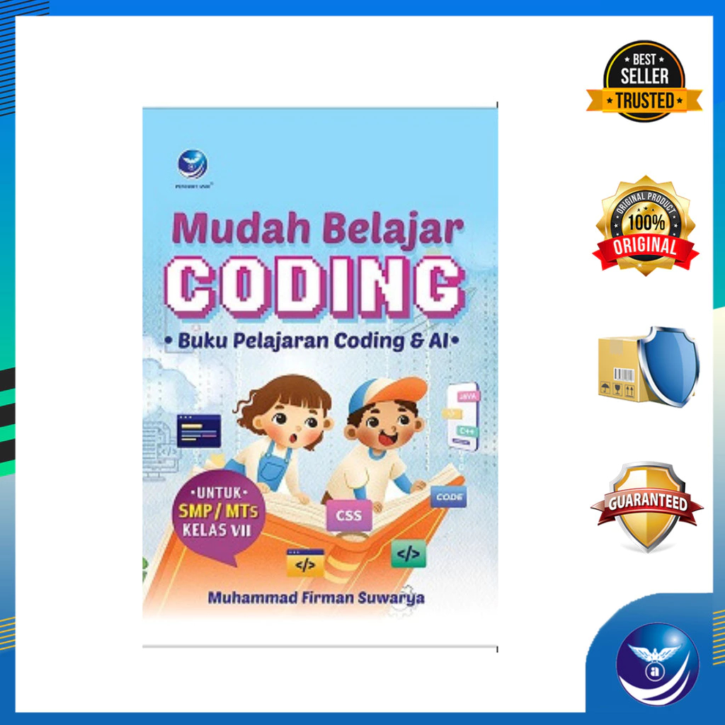 Jual Mudah Belajar Coding - Buku Pelajaran Coding dan AI untuk SMP/MTs ...