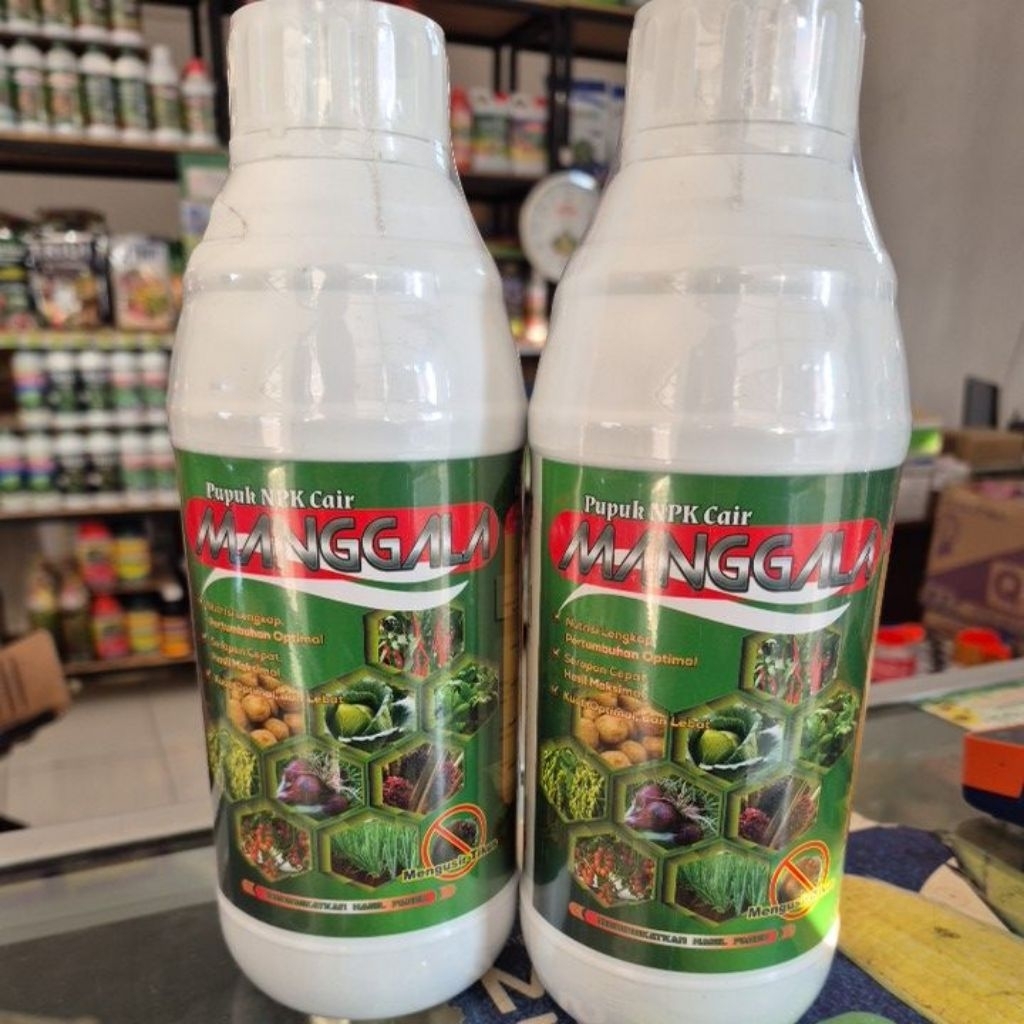 Jual Pupuk NPK cair MANGGALA plus pengusir Tikus 1ltr | Shopee Indonesia