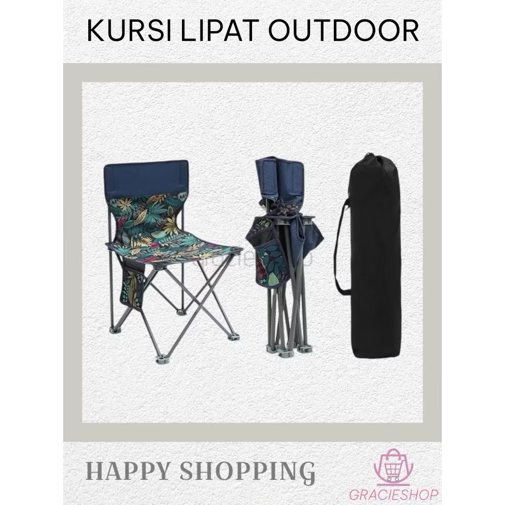 Jual Kursi Lipat Outdoor / Kursi Camping / Kursi Mancing Portable ...