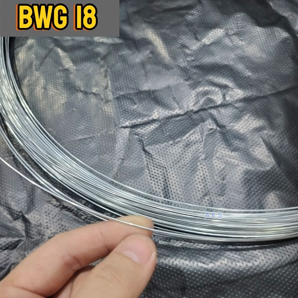 Jual Kawat Seng BWG 18 (1,2mm) +/- 100 meter perkilogram | Shopee Indonesia