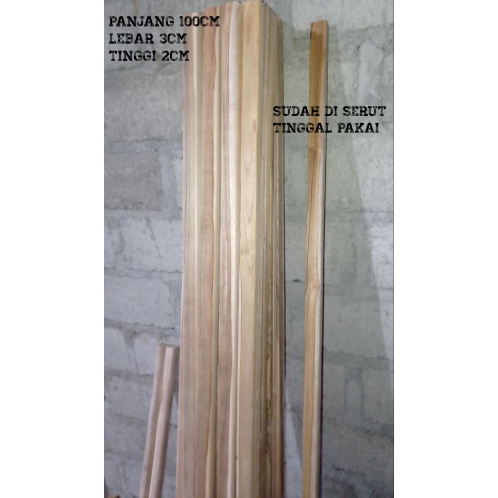 Jual Reng Kayu Jati Jawa (all grade) | Shopee Indonesia
