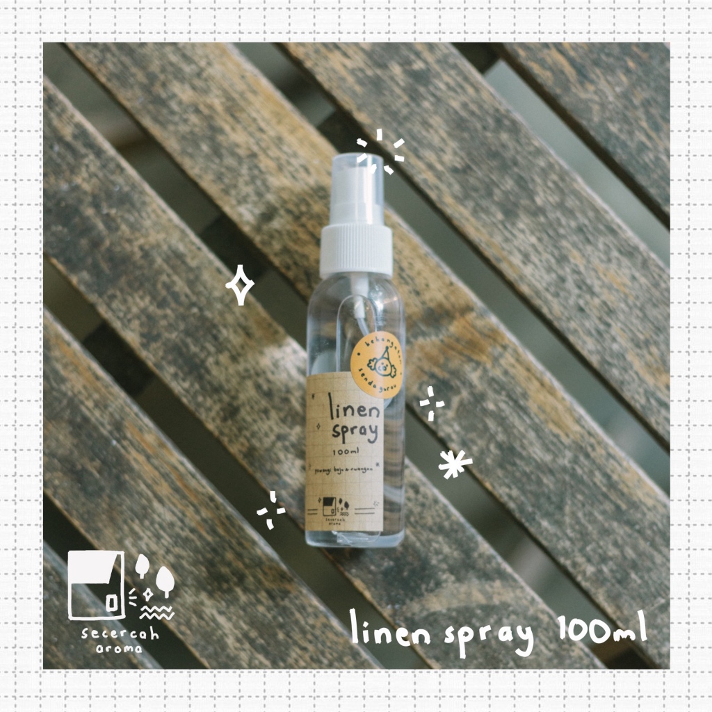 Jual Linen Spray 100ml | Pewangi Baju & Ruangan Secercah Aroma | Shopee ...