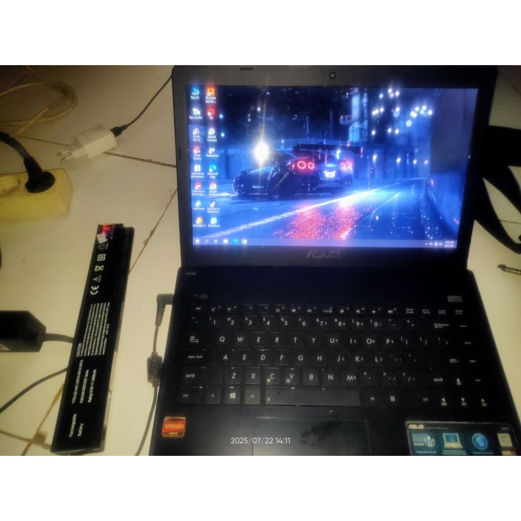 Jual ASUS X401U 14" AMD slim cocok untuk sekolah atau administrasi ...