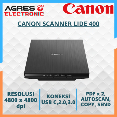Jual CANON SCANNER LIDE 400 DOCUMENT SCANNER FLATBED | Shopee Indonesia