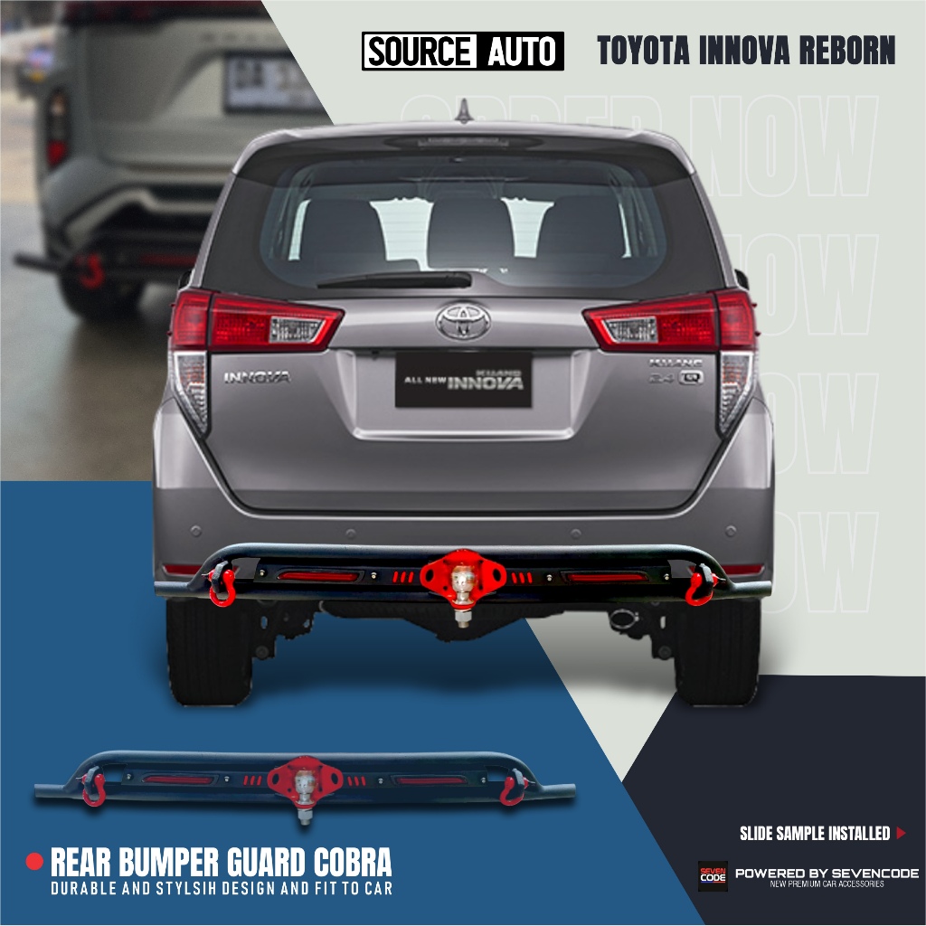 Jual REAR FULL BUMPER GUARD COBRA - TOWING PENGAMAN BELAKANG BY ...