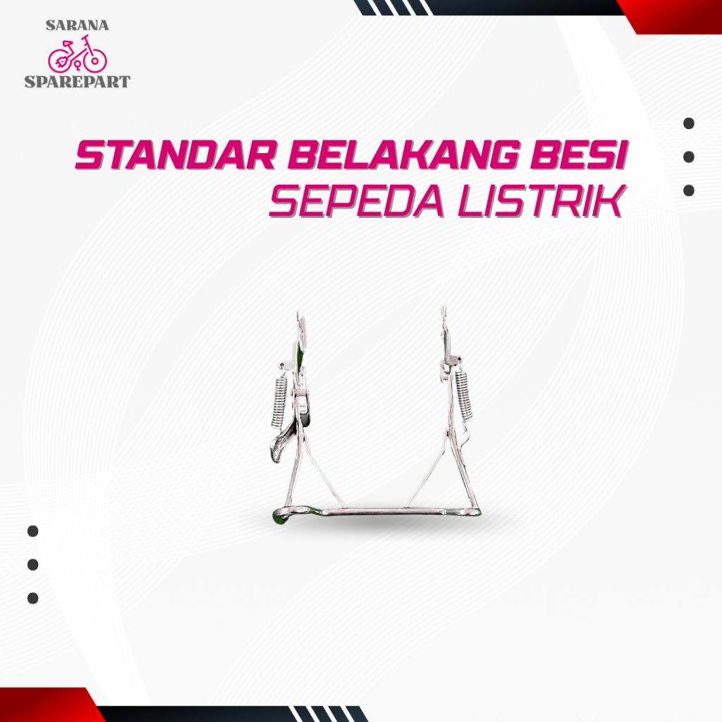 Jual Standar Belakang Besi Sepeda Listrik - Sarana Sparepart | Shopee ...