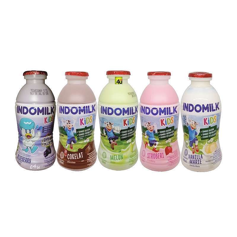 Jual Susu Indomilk Botol All Variant 190 ml | Shopee Indonesia