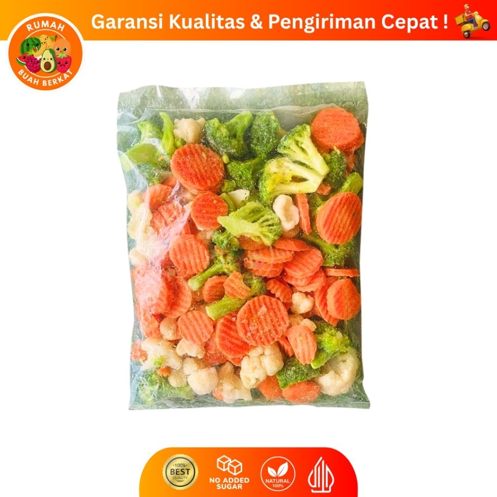 Jual Sayur Campur Beku Capcai / Mix Vegetable Frozen Premium / Capcay ...