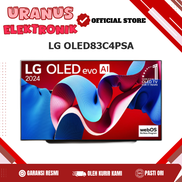 Jual LG OLED83C4PSA SMART TV 83 INCH 4K UHD OLED EVO OLED83C4PSA OLED83 ...
