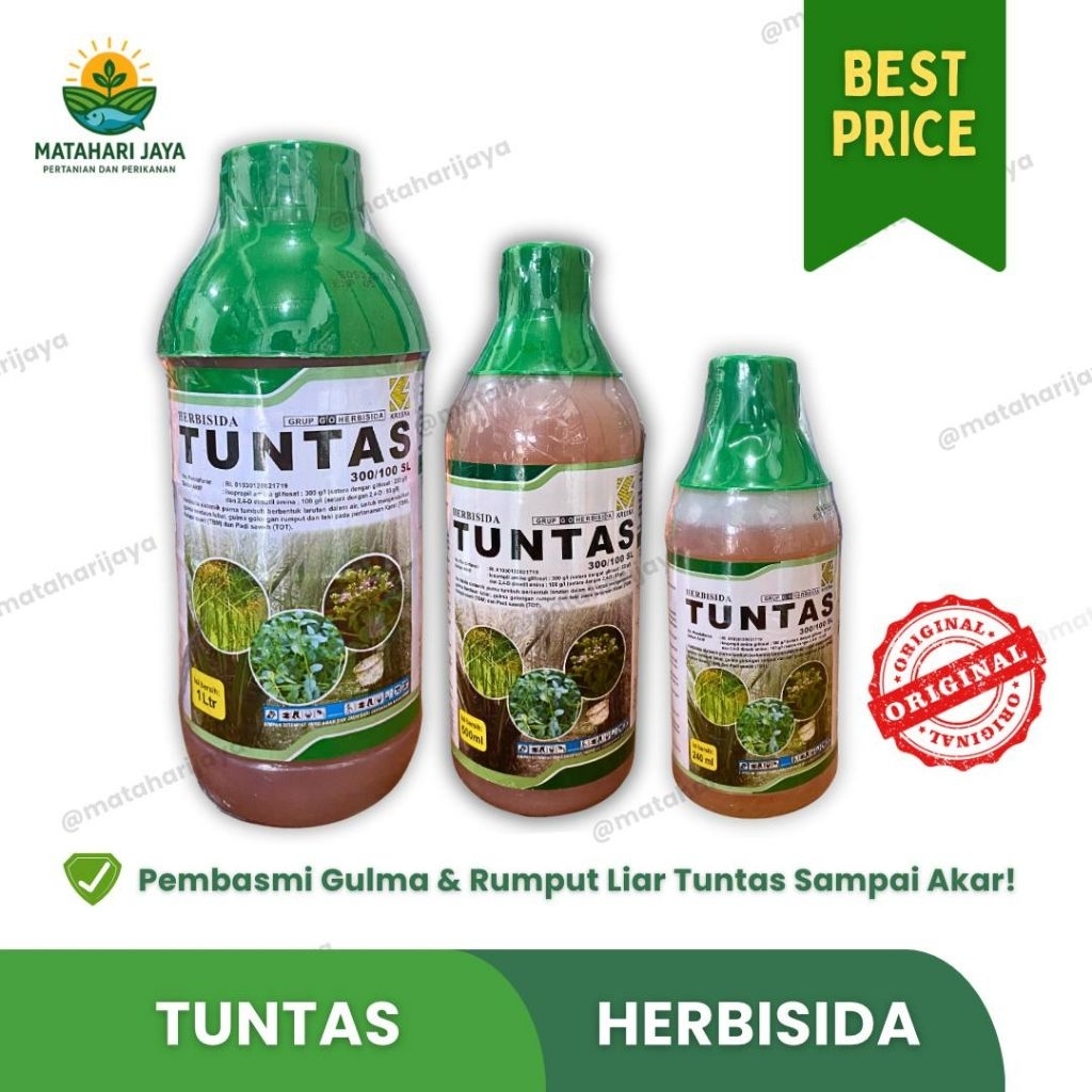 Jual Tuntas 1L, 500ml dan 240ml – Pembasmi Gulma Tuntas Sampai Akar ...