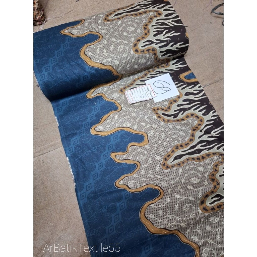 Jual kain batik katun gusti buwono batik meteran batik premium batik printing motif kelasik ...