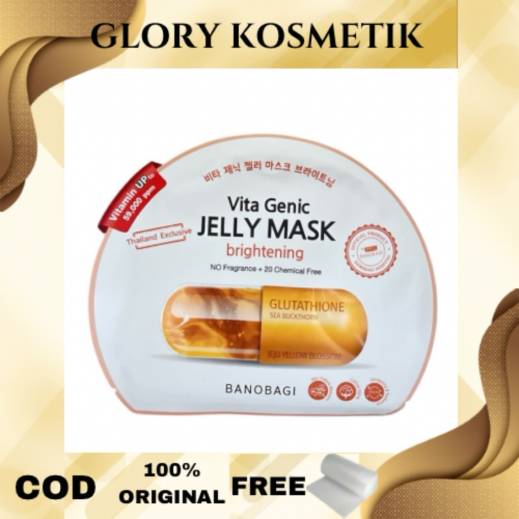 Jual BANOBAGI VITA JELLY MASK BRIGHTENING EXCLUSIVE ORIGINAL 100% ...
