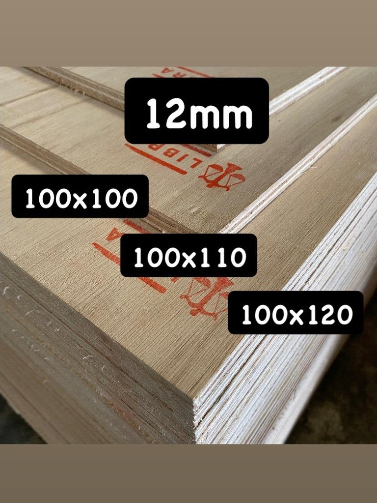 Jual PREMIUM Triplek Meranti Tebal 12mm Ukuran 100cm Panjang Custom ...