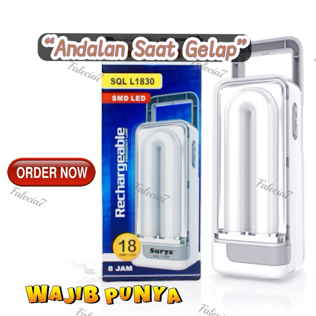 Jual Lampu Emergency Tahan 8 Jam / Lampu Cas lampu darurat | Shopee ...