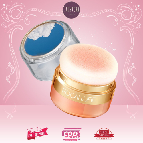 Jual FOCALLURE #AmberGold Oil-control Setting Powder & Blusher Powder FA259 | Shopee Indonesia