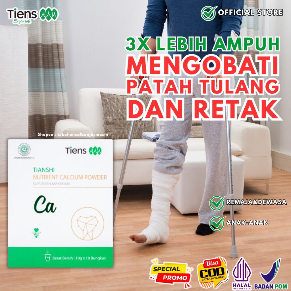 Jual Susu Tiens Untuk Patah Tulang Tianshi Nutrient Super High Calcium ...