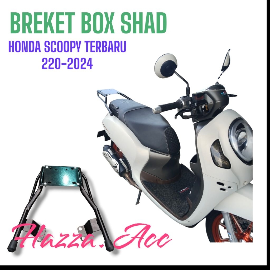 Jual Breket Box shad Honda Scoopy 2020 2021 2022 2023 2024 | Shopee ...