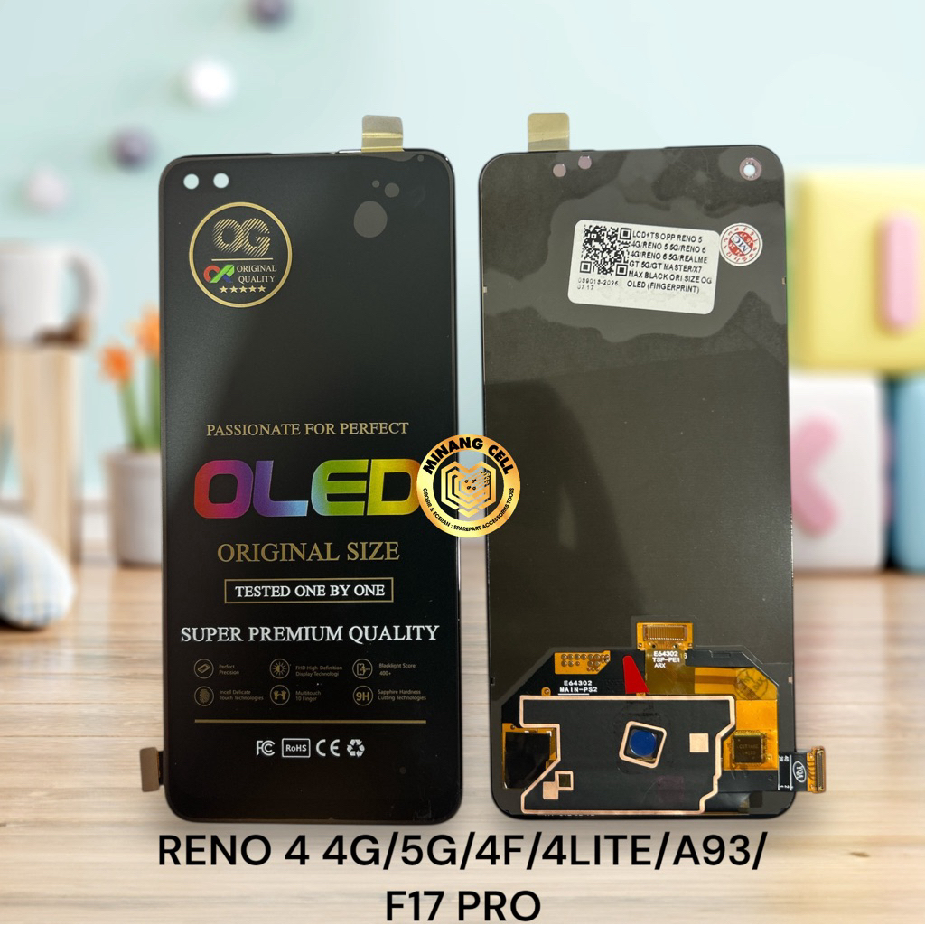 Jual LCD TOUCHSCREEN OPPO RENO 4/4F/4lite/A93/F17 pro | Shopee Indonesia