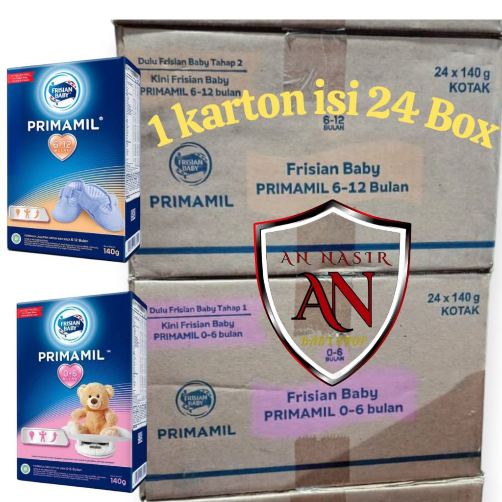 Jual FRISIAN FLAG PRIMAMIL 0-6 dan 6-12 Bulan 140 gr || SUSU FORMULA (1 ...