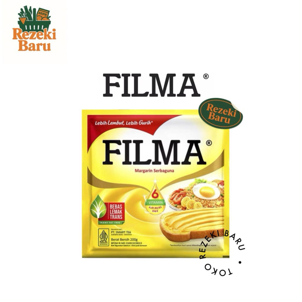 Jual FILMA MARGARIN 200gr | Shopee Indonesia