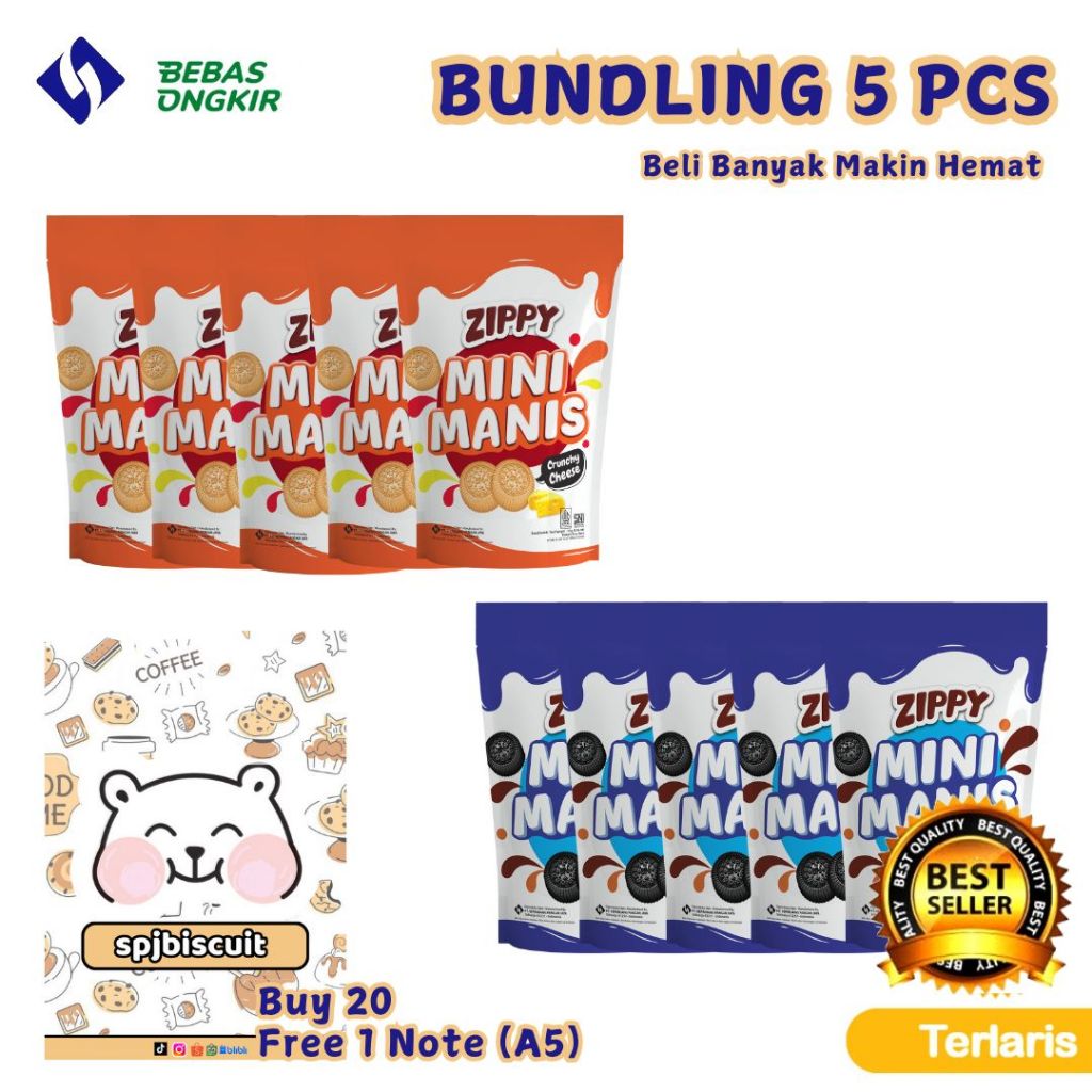 Jual Biskuit Zippy Mini Manis Rasa Keju dan Rasa Coklat 30 Gram - Isi 5 ...