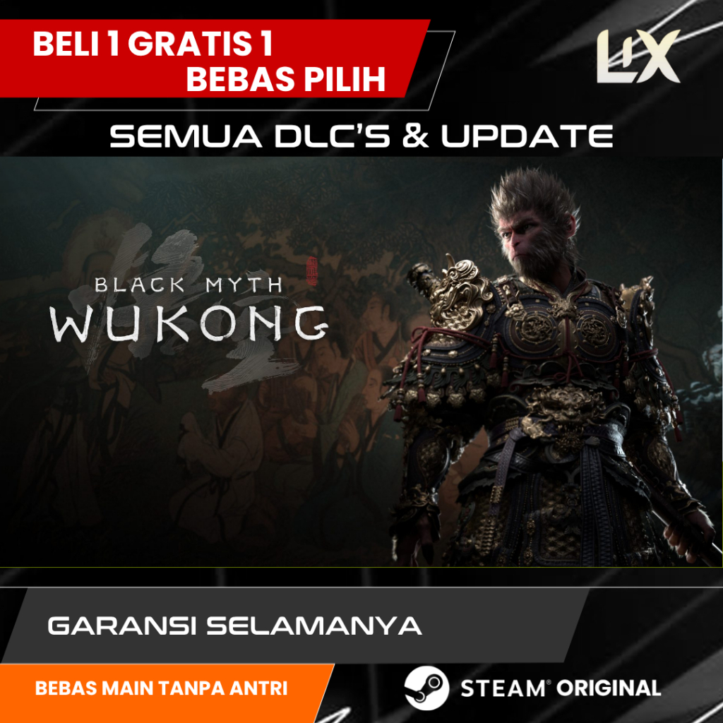 Jual Black Myth Wukong Digital Deluxe Edition - Original PC Games ...