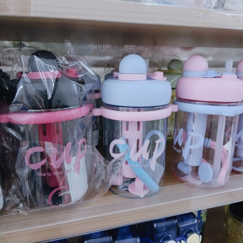 Jual [COD] Botol Minum 800ml Transparan infused Water Bottle dengan ...