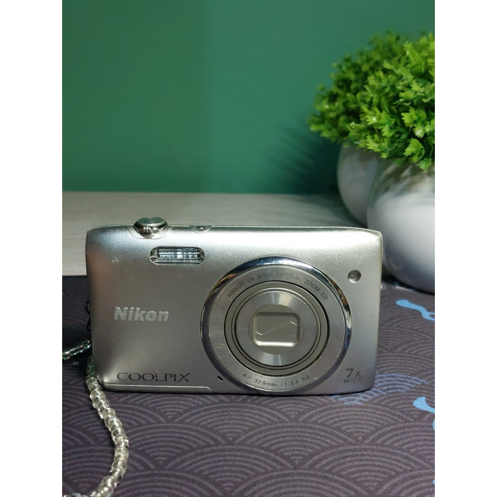 Jual Digicam Kamera Digital Kamera Pocket Nikon Coolpix S3400 | Shopee ...