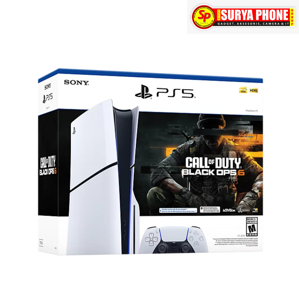 Jual CONSOLE SONY PS5 SLIM DISC EDITION BUNDLE COD BO6 | Shopee Indonesia