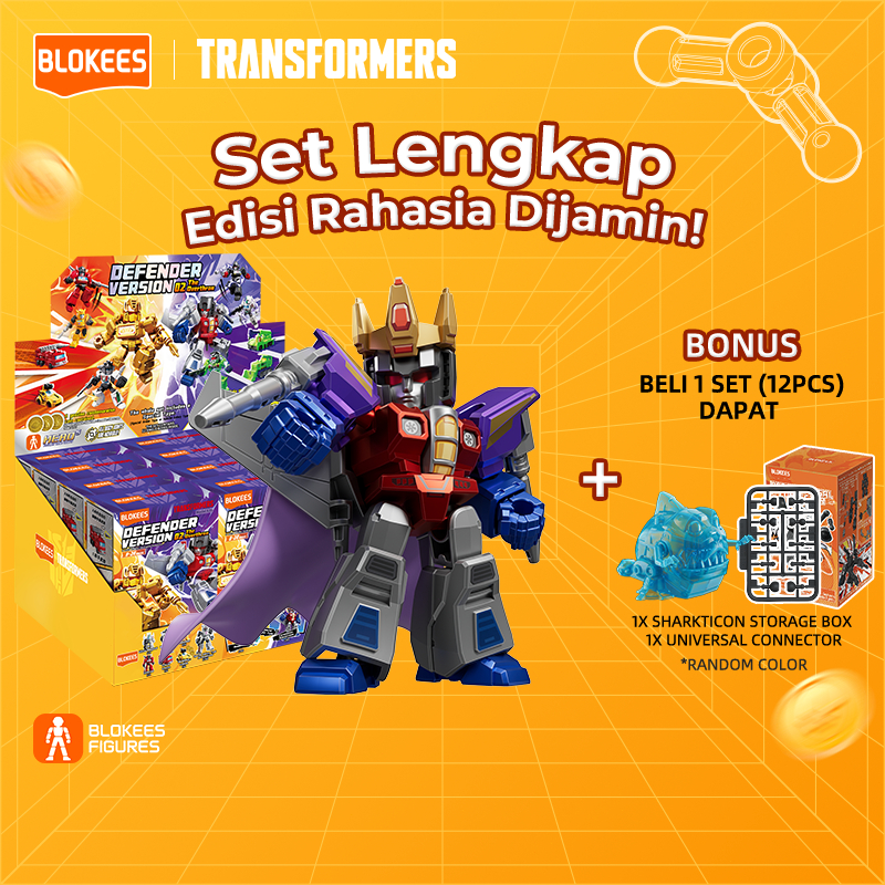 Jual BLOKEES Figures Transformers Mainan Mini Figures The Overthrow (1 ...