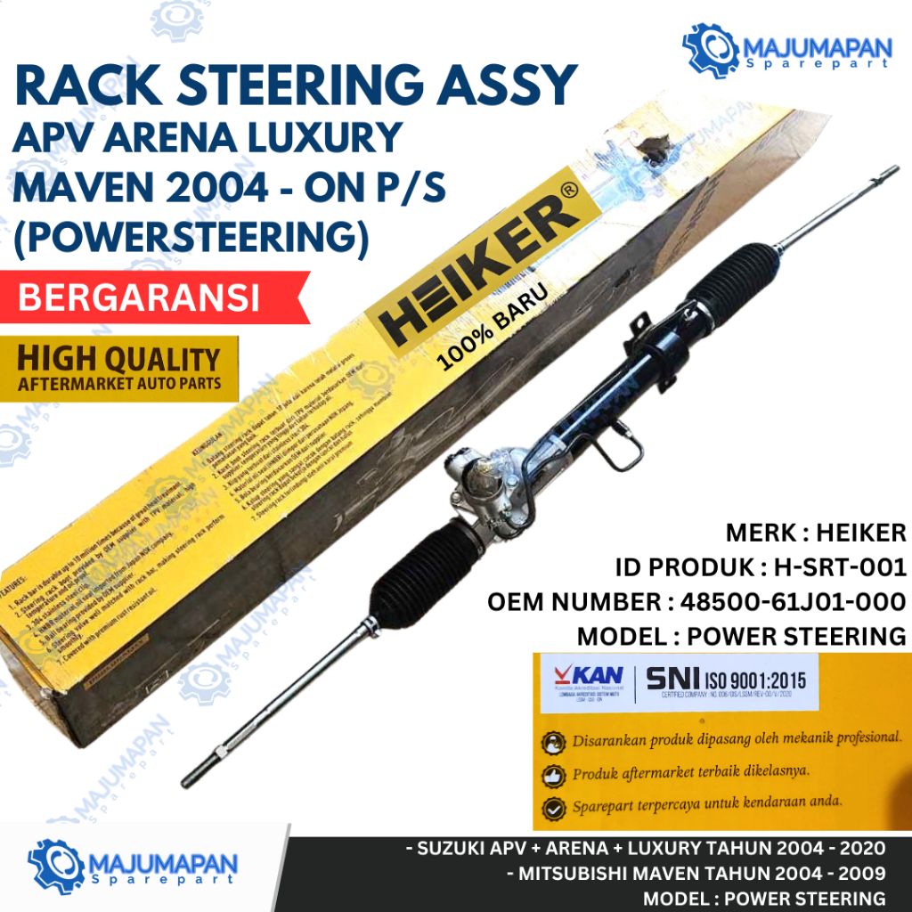 Jual HEIKER - RACK POWER STEERING RACK STEER STIR ASSY POWER STEERING ...